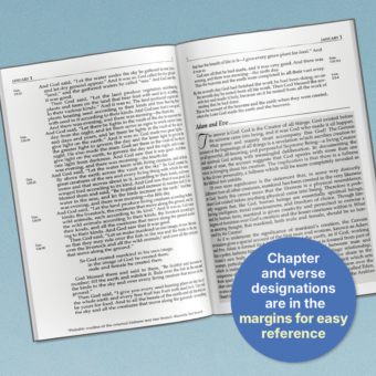 The Daily Bible: Large Print Edition