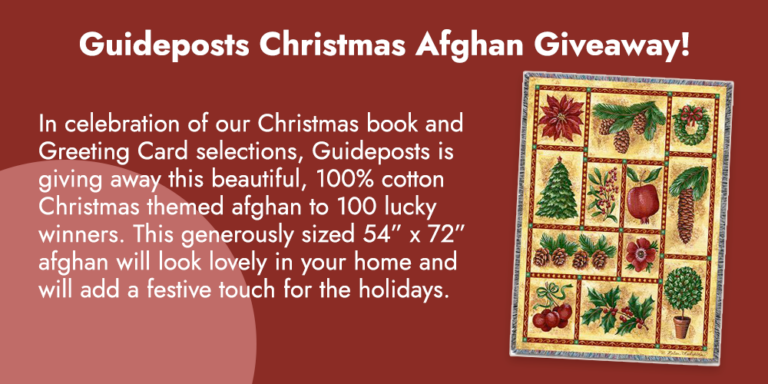 Guideposts Christmas Afghan Giveaway - Guideposts